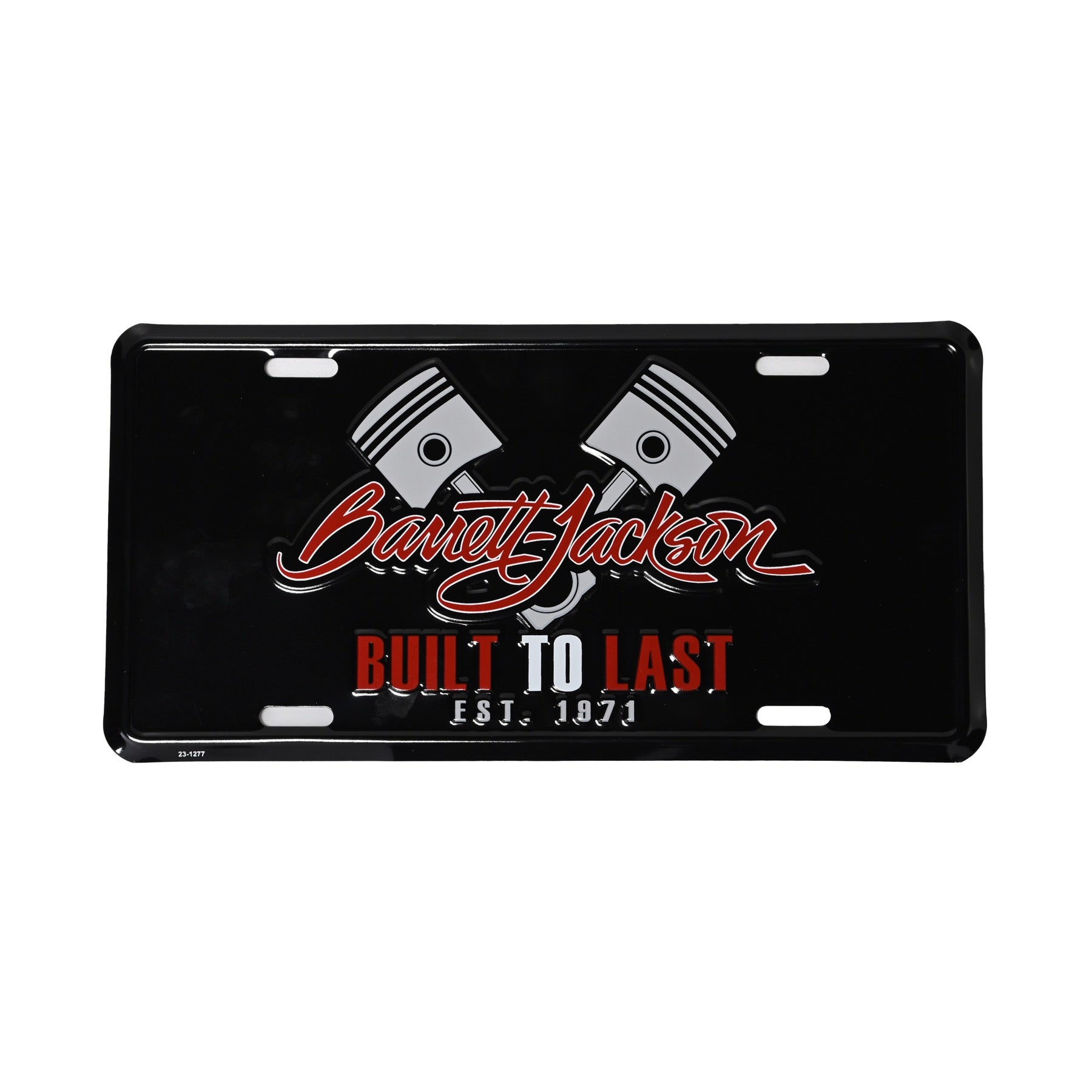 2024 Built To Last License Plate | Barrett-Jackson