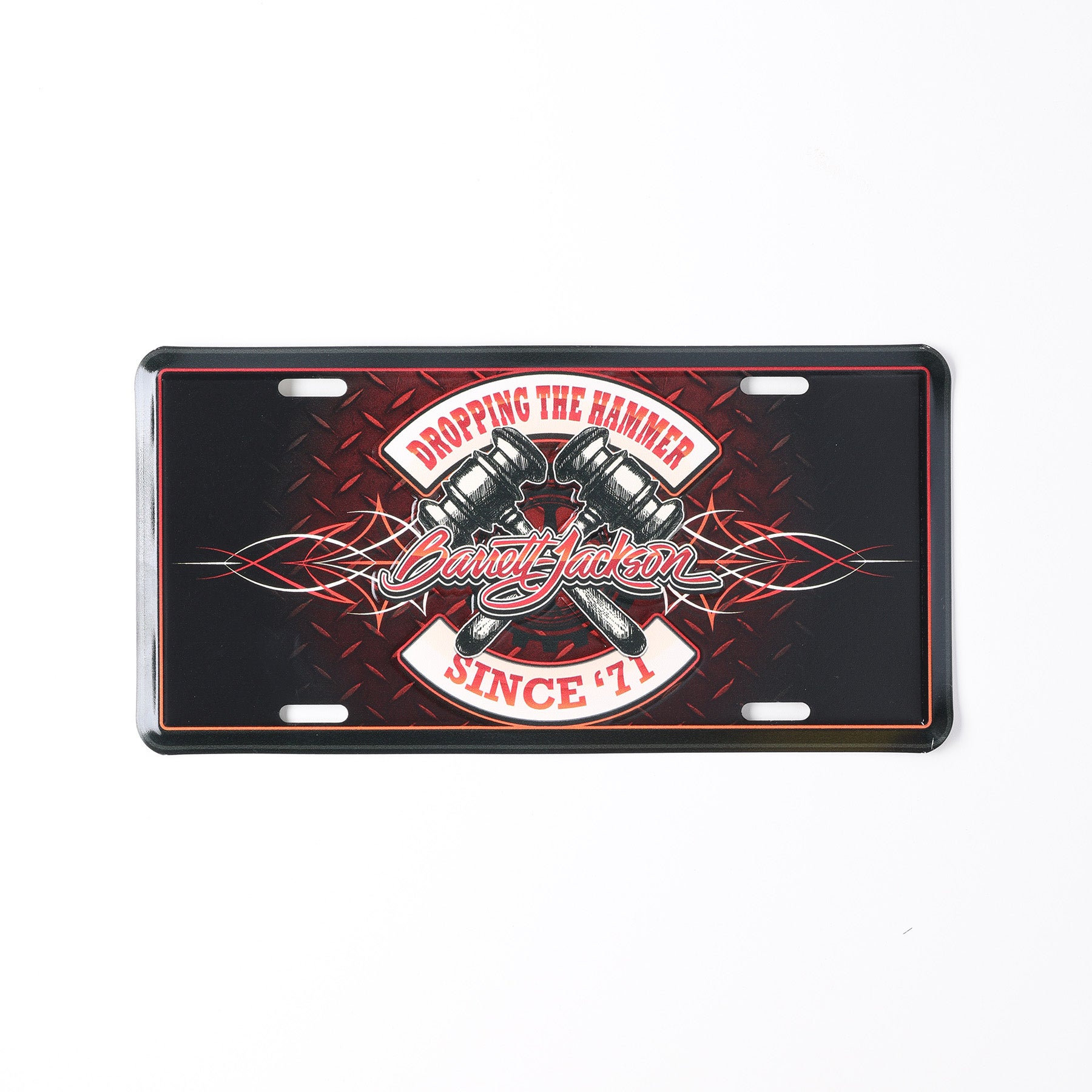Hammer License Plate | Barrett-Jackson