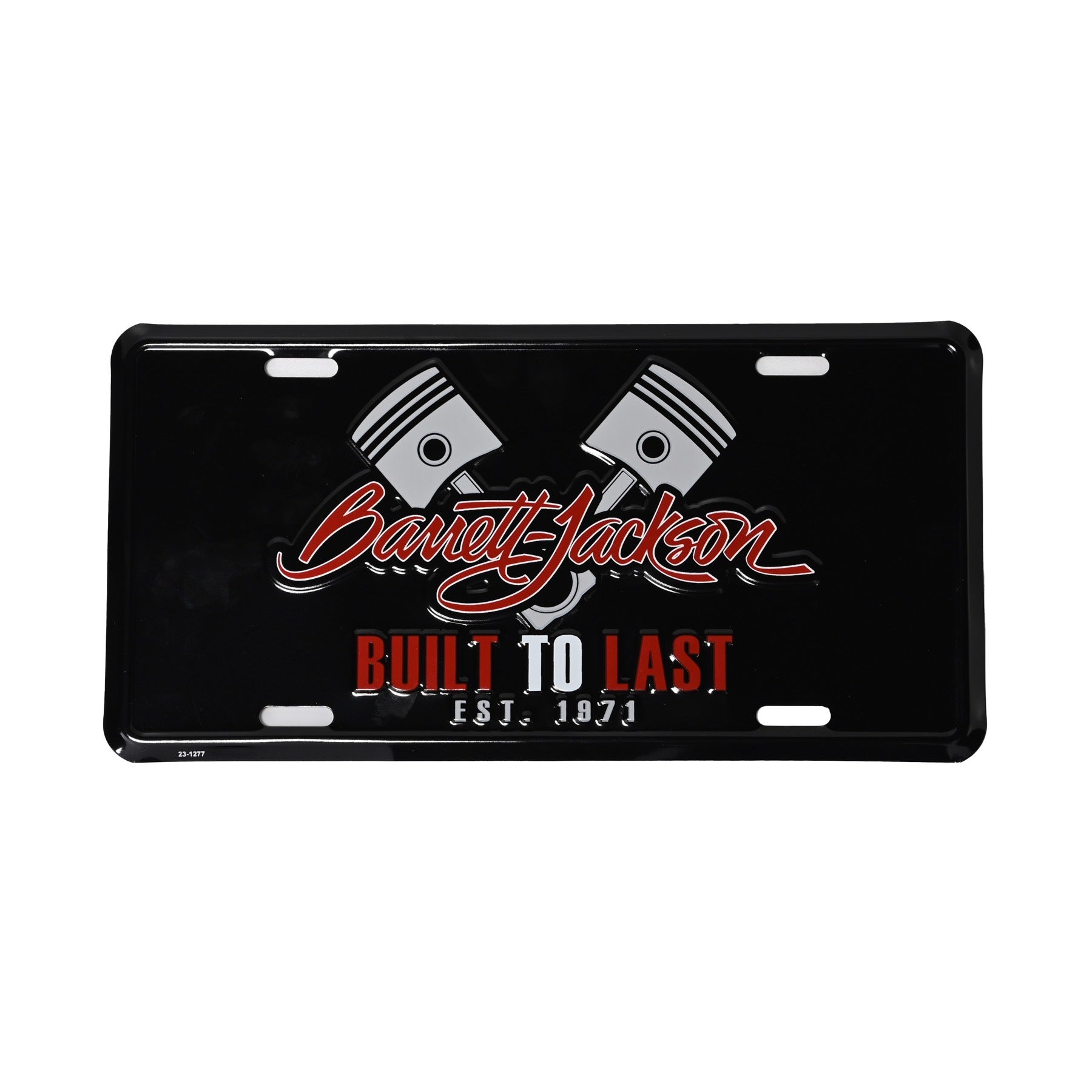 2024 Built To Last License Plate | Barrett-Jackson