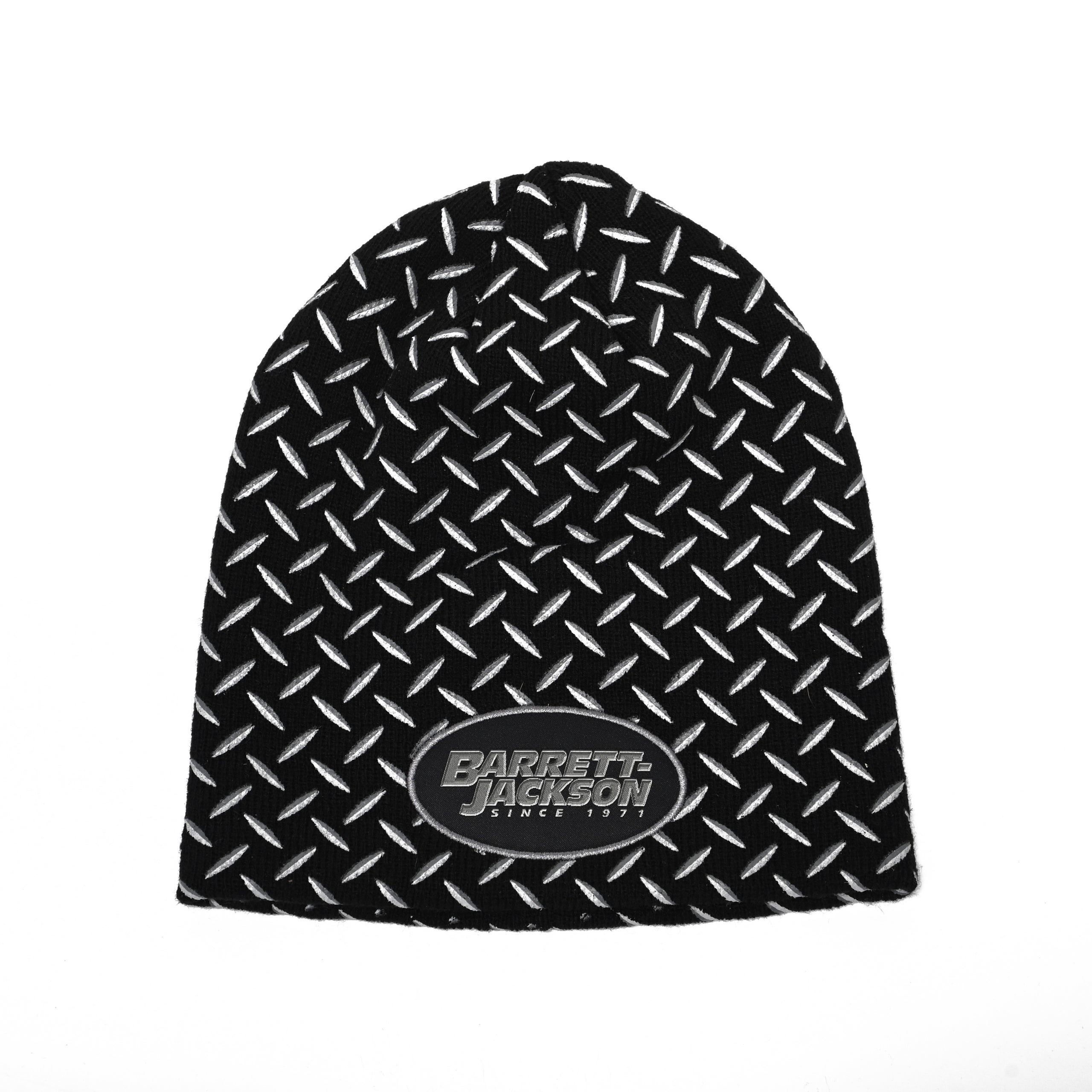 Men's Diamond Plate Beanie | Barrett-Jackson