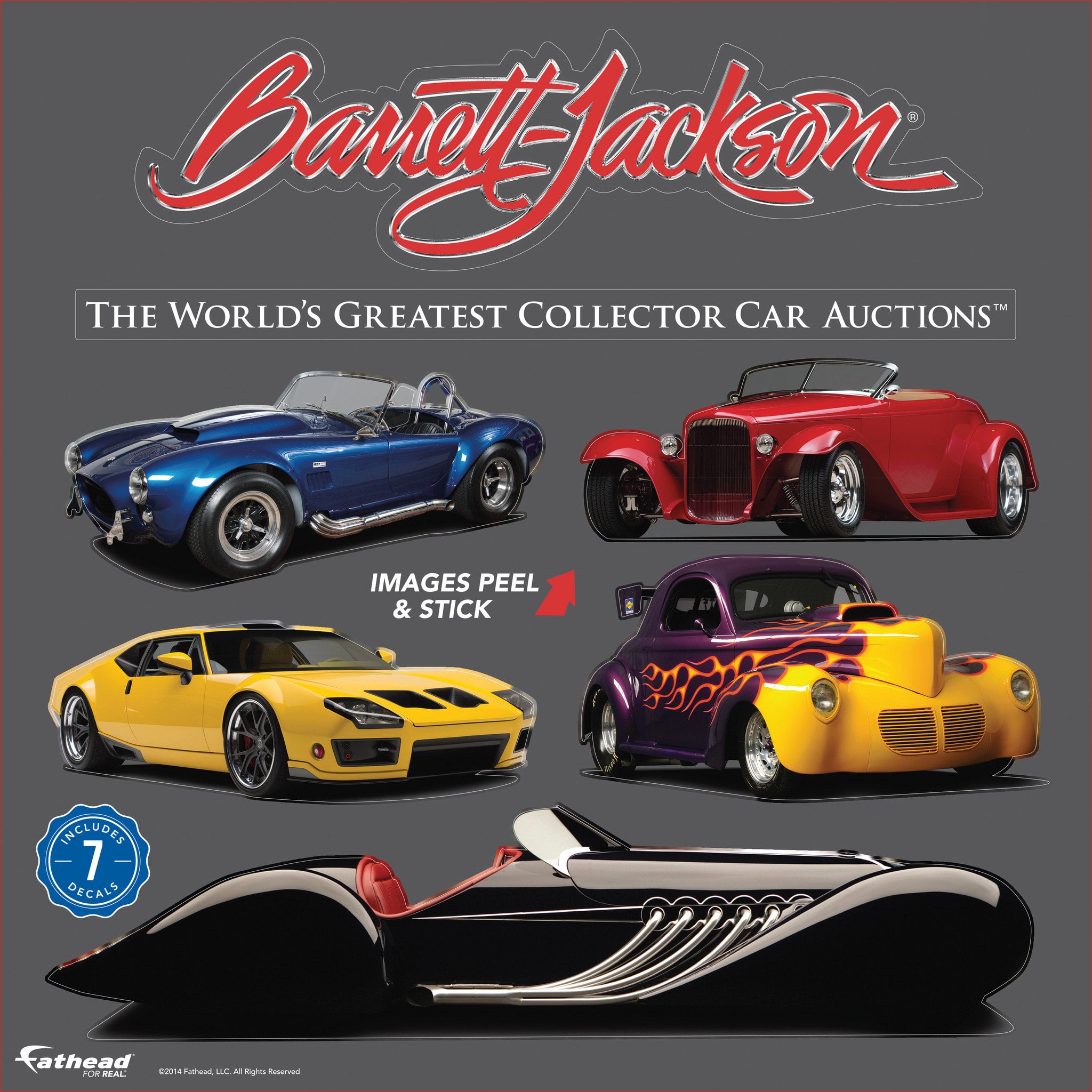 Fathead Sticker Pack | Barrett-Jackson