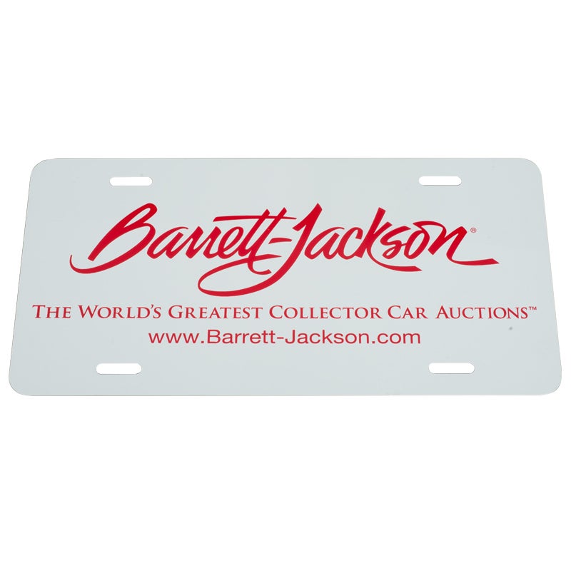 Signature License Plate | Barrett-Jackson