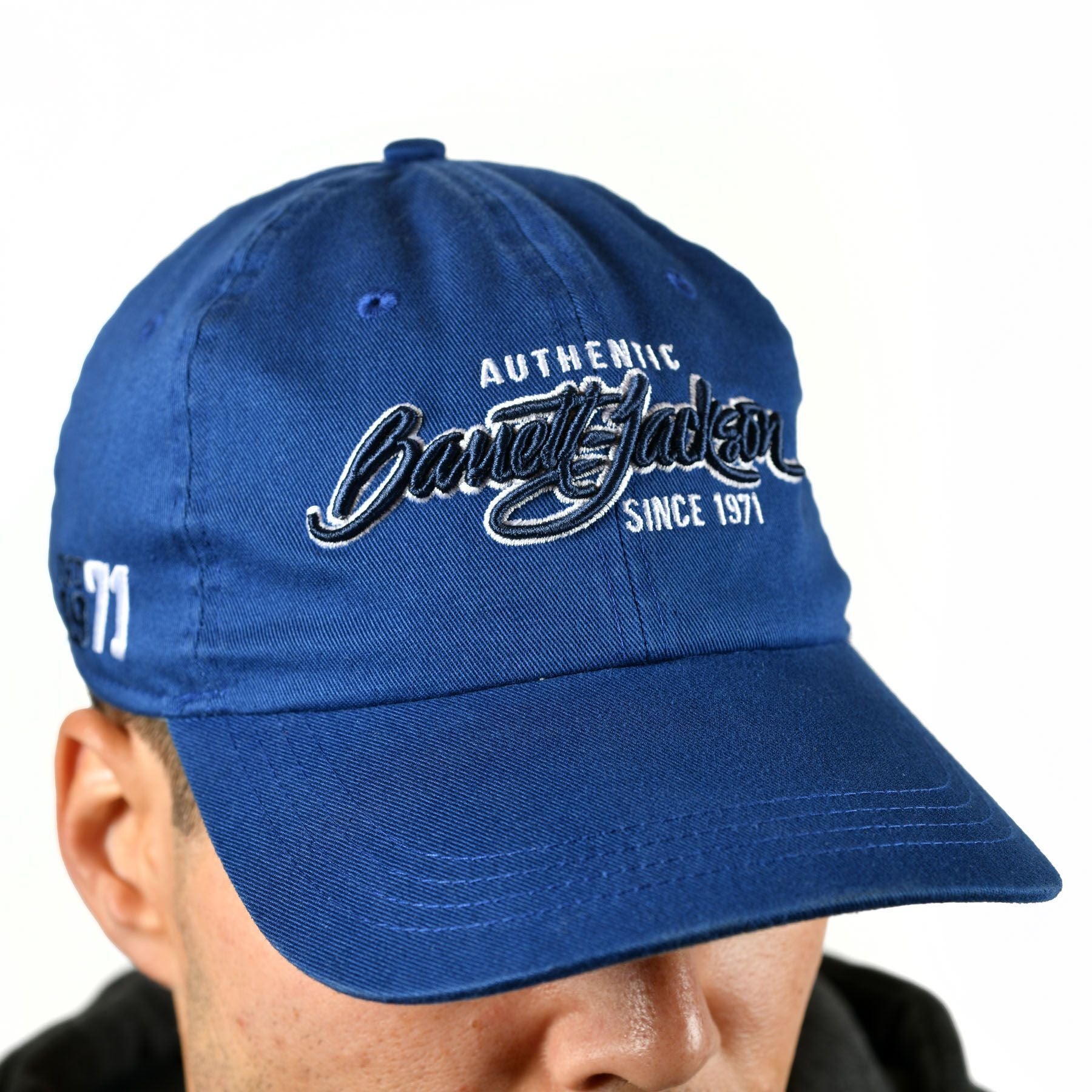 Blue Steveo Hat | Barrett-Jackson