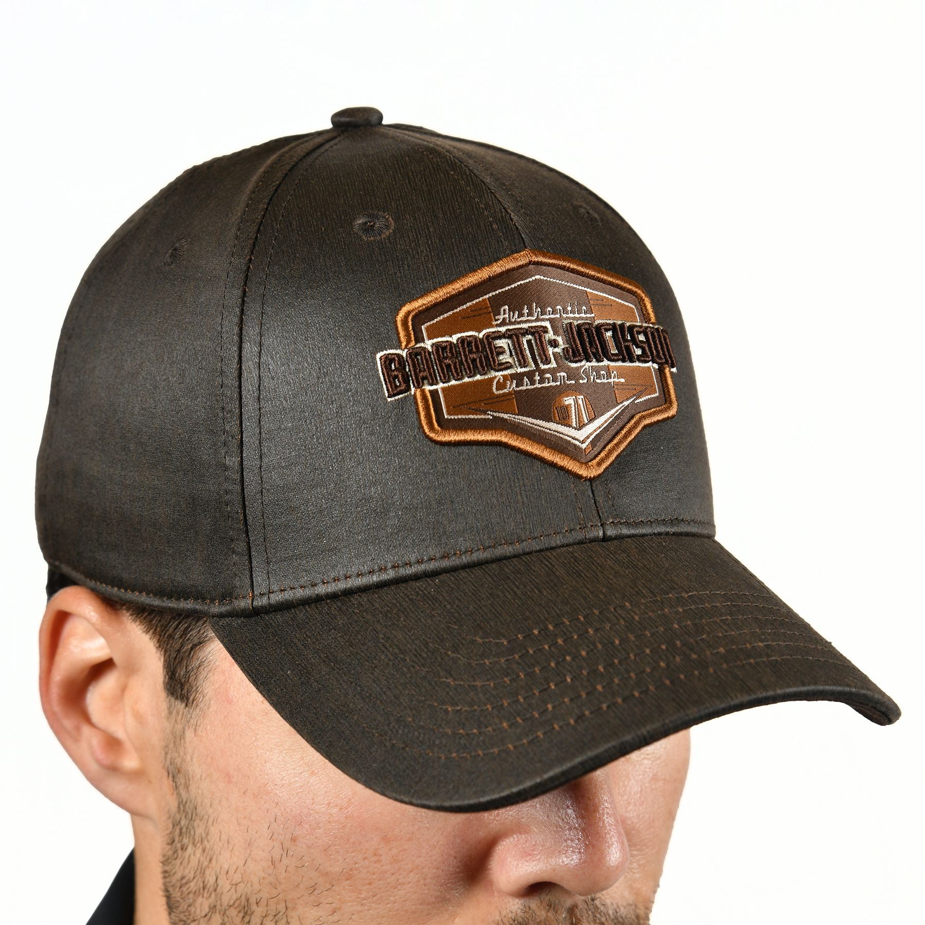 Brown Waxed Hat | Barrett-Jackson