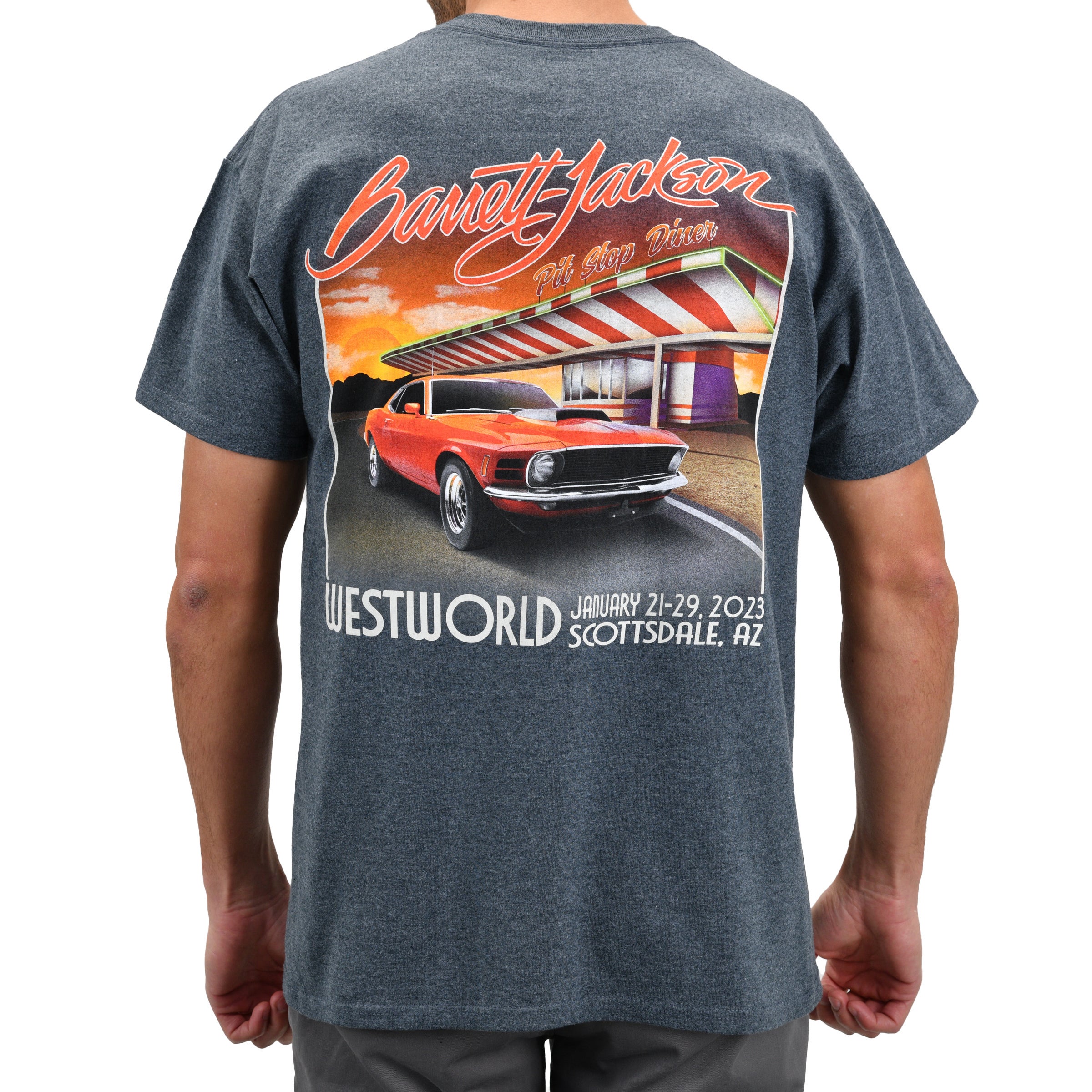 Men's Pit Stop Event Tee | Barrett-Jackson