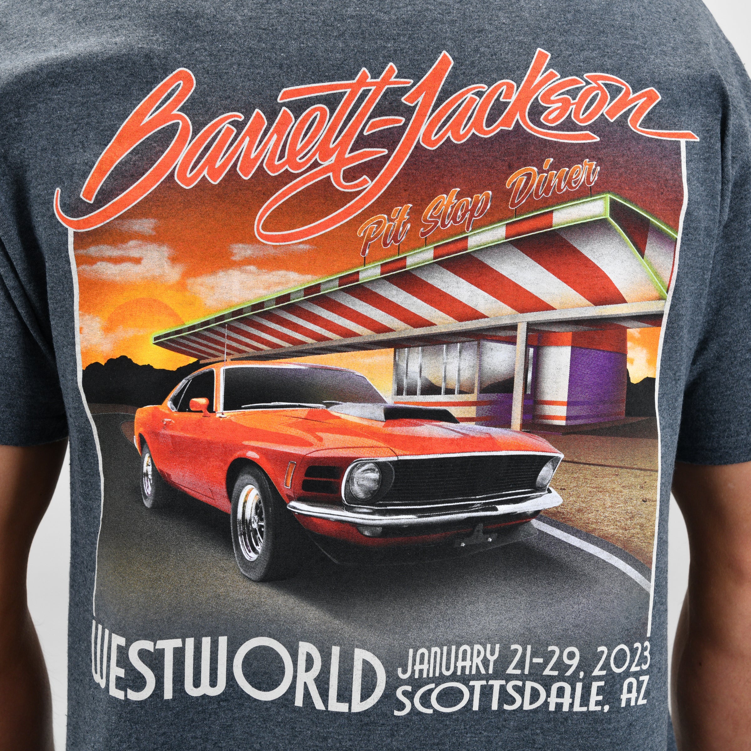 Men's Pit Stop Event Tee | Barrett-Jackson
