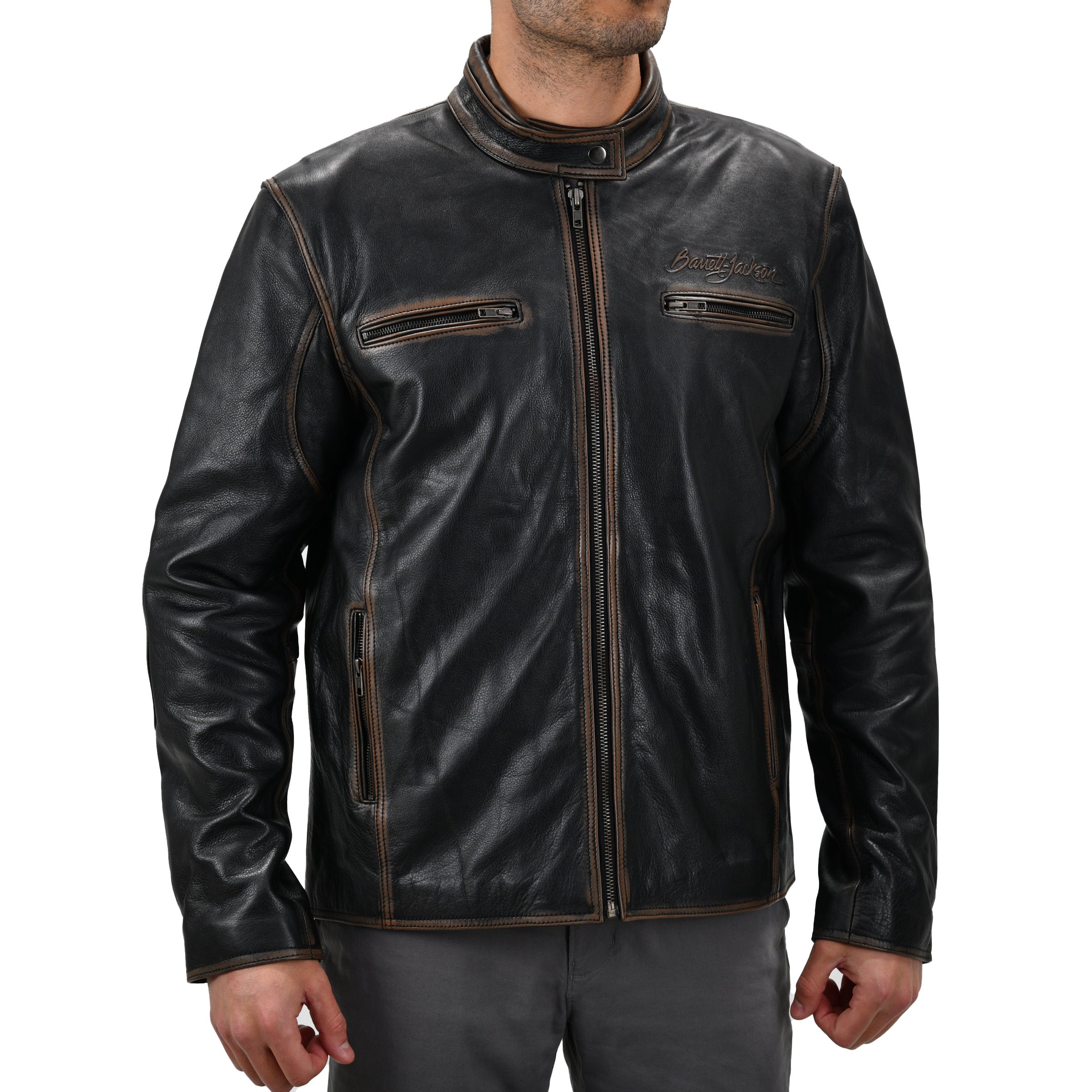 Men's Retro Leather | Barrett-Jackson